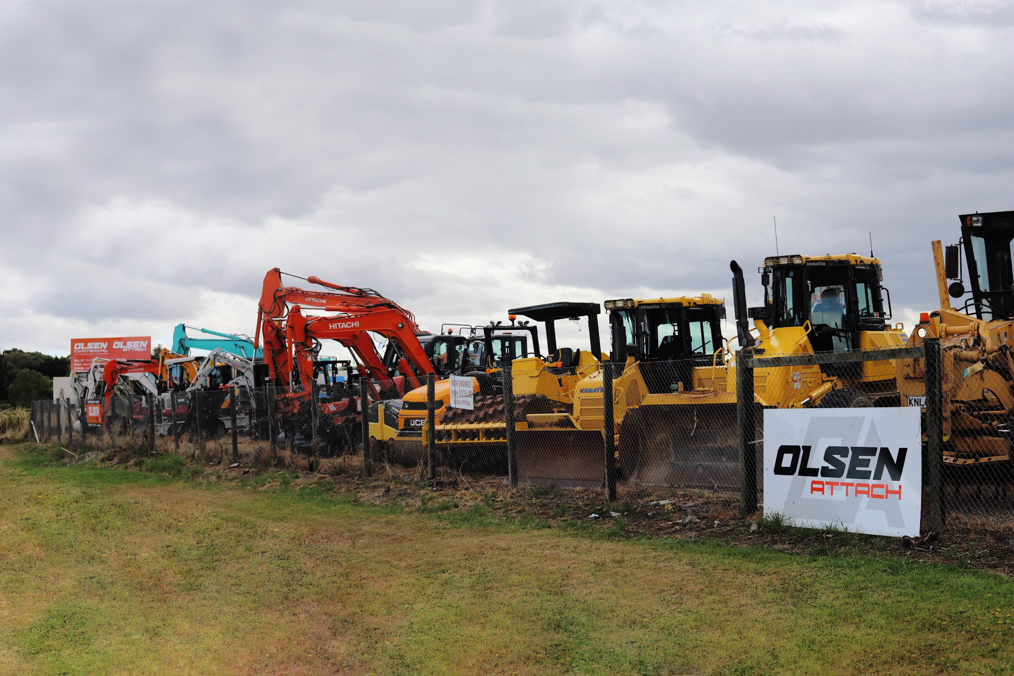 Olsen Commercial | Excavators, Diggers & Heavy Machineries